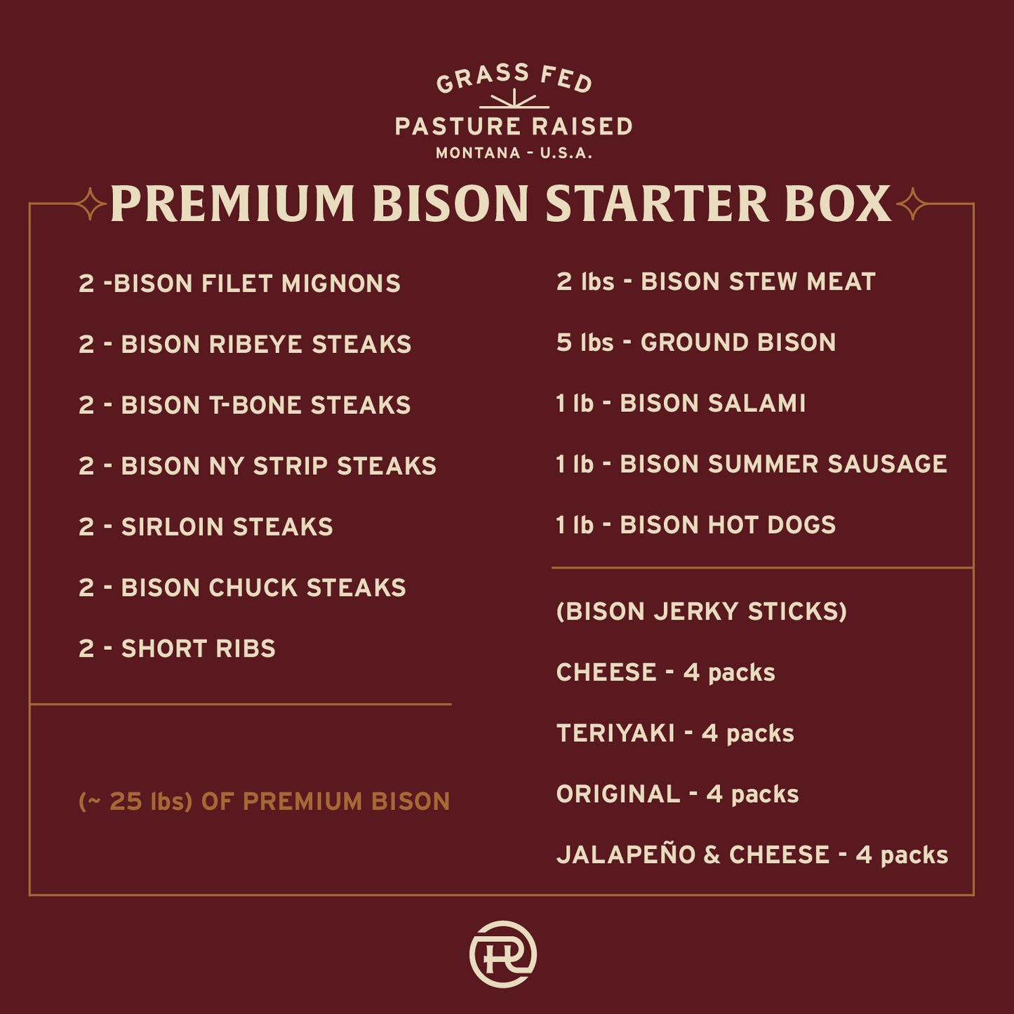 PREMIUM STARTER // BISON BOX – Ring of Horns